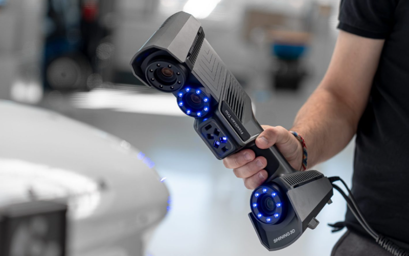 Shining 3D最新手持式3D掃描器，擁抱速度與準確性！